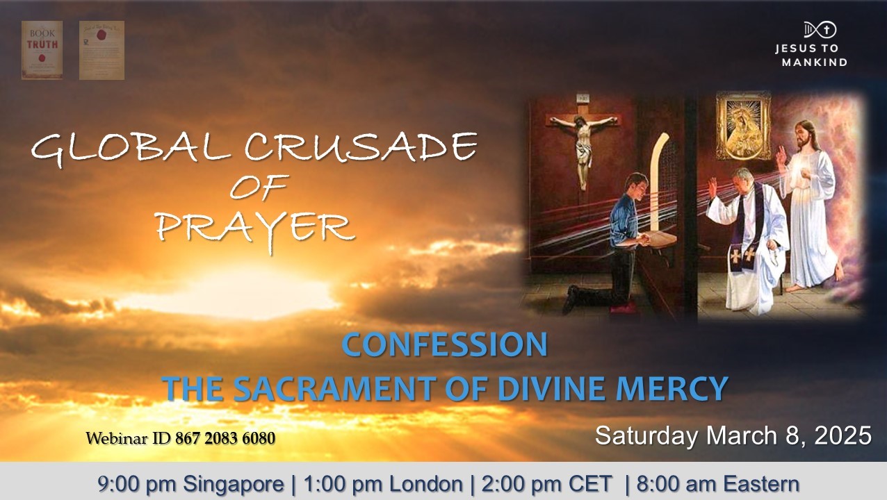 Global Crusade of Prayer Confession the Sacrament of Divine Mercy - JTM ...